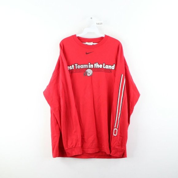 Nike | Shirts | Vtg Nike Travis Scott Ohio State Football Shirt | Poshmark